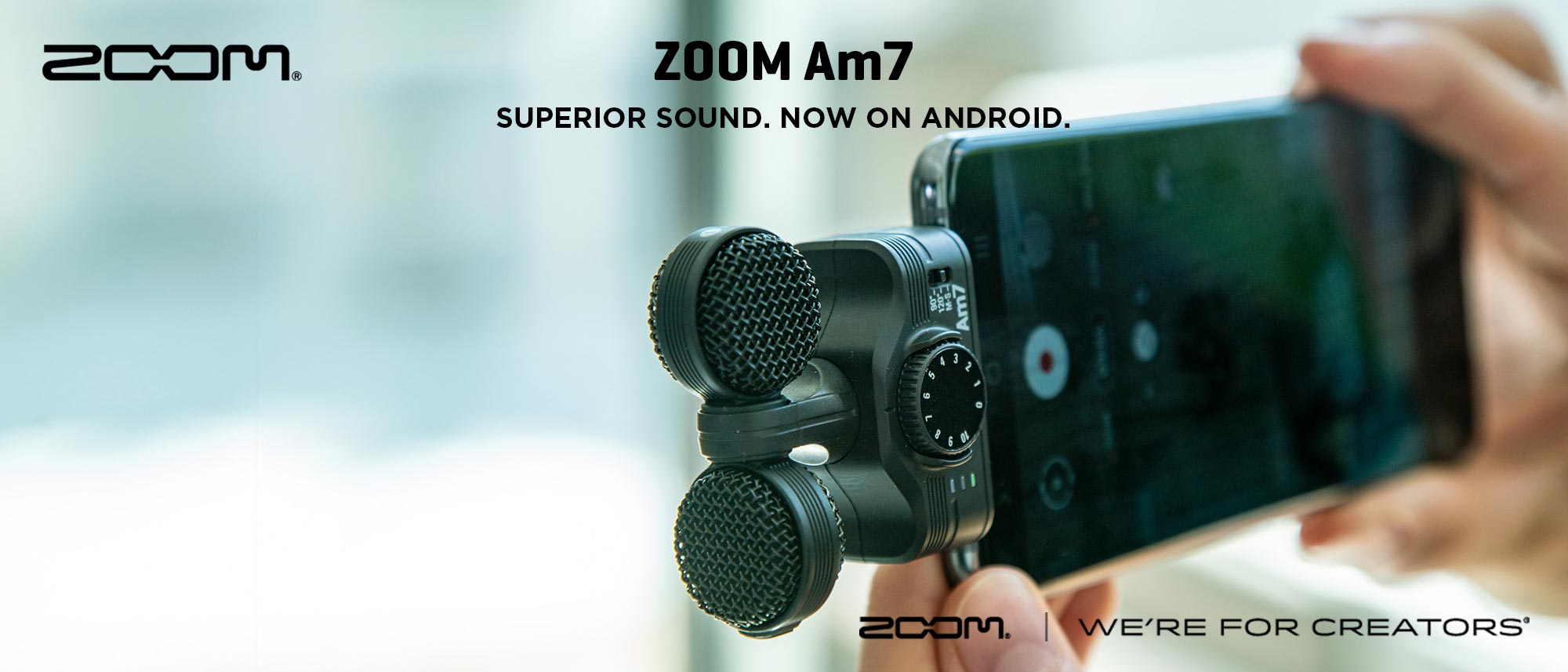 Zoom unveils the new Am7 microphone for Android devices – Sound Service ...