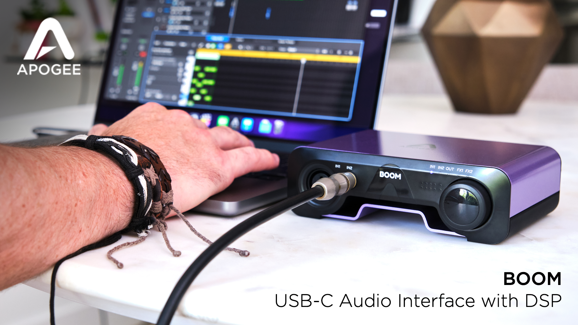 Apogee launches BOOM USB-C Audio Interface – Sound Service Blog