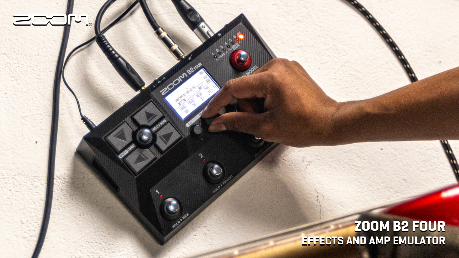 Zoom unveils the B2 FOUR Effects and Amp Emulator – Sound Service Blog