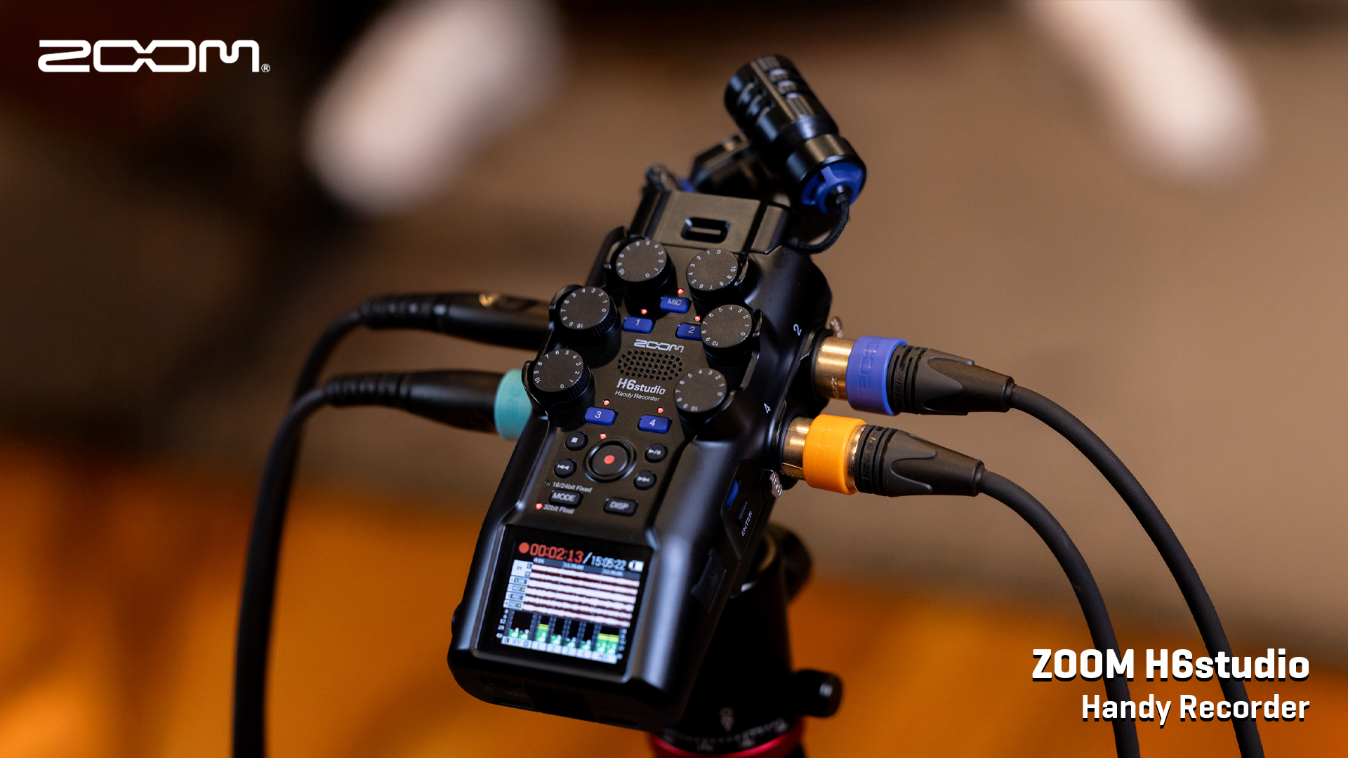 Zoom unveils the new H6studio Handy Recorder – Sound Service Blog